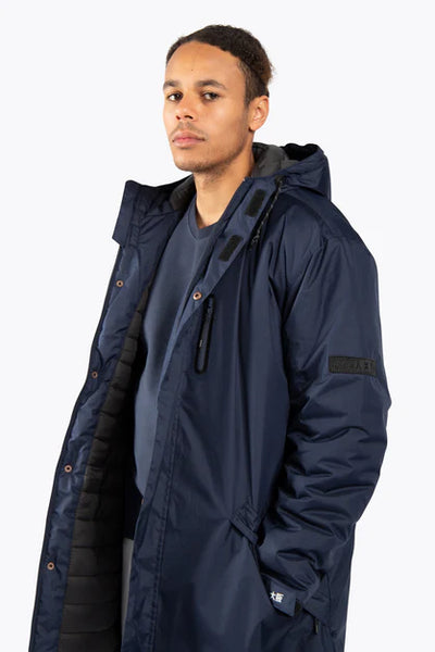 Stadium Jacket - Unisex - NAVY – OSAKAWORLD CANADA